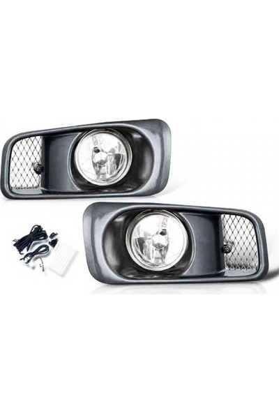 Auto GP Honda Civic Sis Lambası Farı Çerçeveli 1999 / 2001 Auto GP Honda Civic Sis Lambası Farı Çerçeveli 1999 / 2001