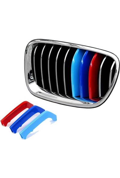 Auto GP Bmw F20 Panjur Böbrek Şerit Çizgisi 3 Renkli M 2015 / 2018
