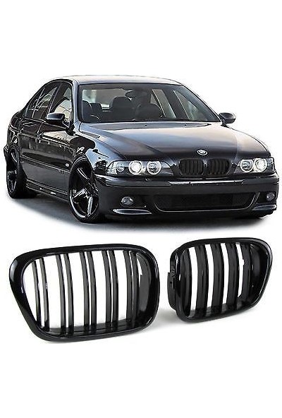 Auto GP Bmw E39 M5 Ön Böbrek Panjur Piano Black 5 Serisi Auto GP Bmw E39 M5 Ön Böbrek Panjur Piano Black 5 Serisi