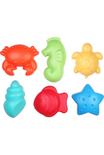 LC Kum Kalıbı Deniz Hayvanları 6'lı