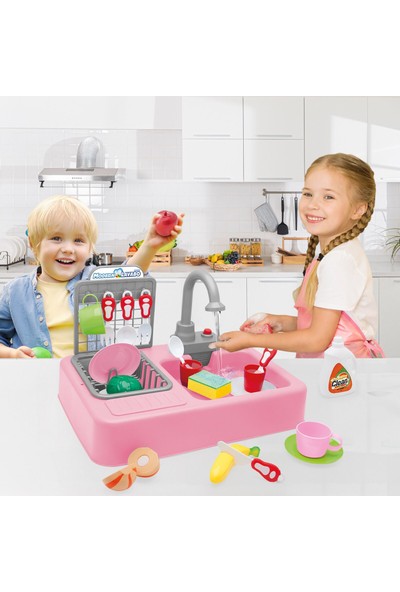 Kayyum Oyuncak Modern Mutfak Çeşmeli Lavabo Set Mutfak Oyuncak Set Kayyum Oyuncak Modern Mutfak Çeşmeli Lavabo Set Mutfak Oyuncak Set