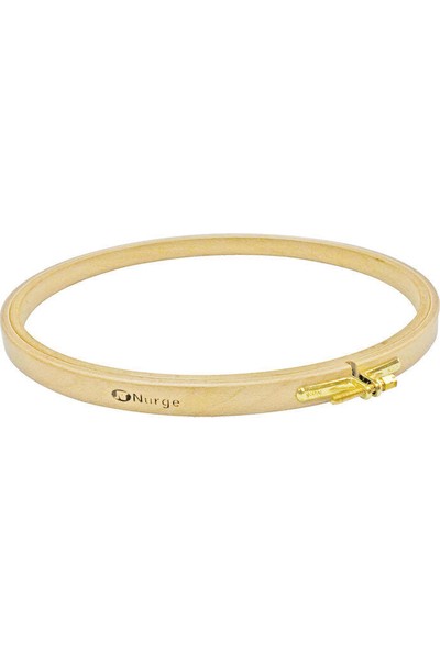 Karışık Simisso Vidalı Ağaç Kasnak No 3 | Bej