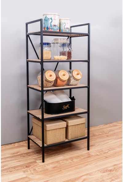 Mudesa Mutfak Rafı Malzeme Rafı 5 Raflı Mikrodalga Rafı Çok Amaçlı Dolap Mudesa Mutfak Rafı Malzeme Rafı 5 Raflı Mikrodalga Rafı Çok Amaçlı Dolap