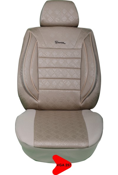 Ncover Birinci Sınıf Ortopedi Gofraj Serisi VGA257 Oto Koltuk Kılıfı