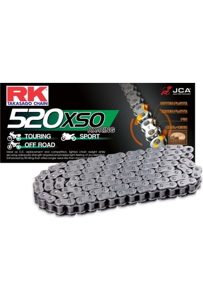 RK X-Ring Zincir 520 Xso 118L (2014-2019)