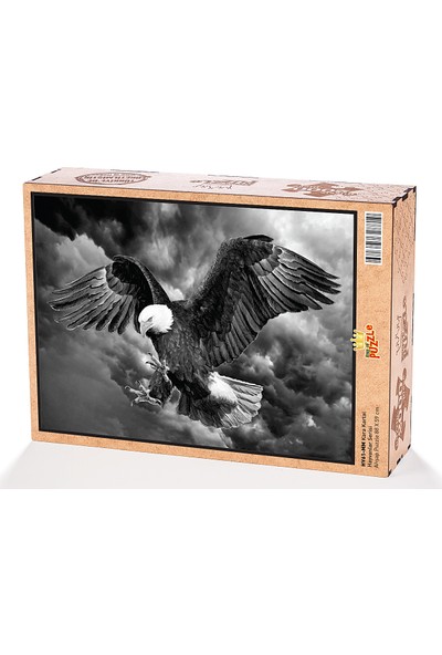 King of Puzzle Kara Kartal Ahşap Puzzle 2000 Parça King of Puzzle Kara Kartal Ahşap Puzzle 2000 Parça