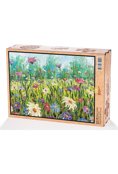 King of Puzzle Yabani Çiçekler Ahşap Puzzle 2000 Parça King of Puzzle Yabani Çiçekler Ahşap Puzzle 2000 Parça