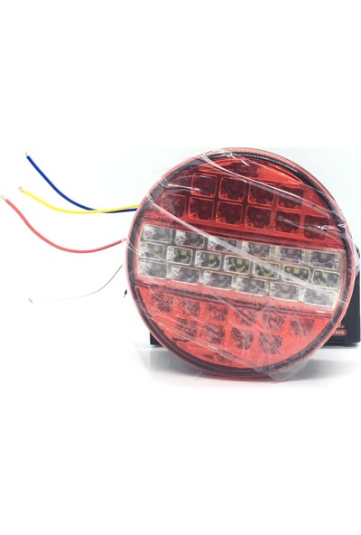 Cmsolar Ledli Hamburger Stop Lambası Geri Vitesli 24V 4 Fonksiyonlu Cmsolar Ledli Hamburger Stop Lambası Geri Vitesli 24V 4 Fonksiyonlu