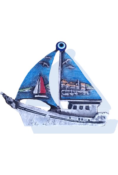 Tumbled Workshop Türkiye Magnet Buzdolabı Süsü Armağanlik Dekoratif Eşya