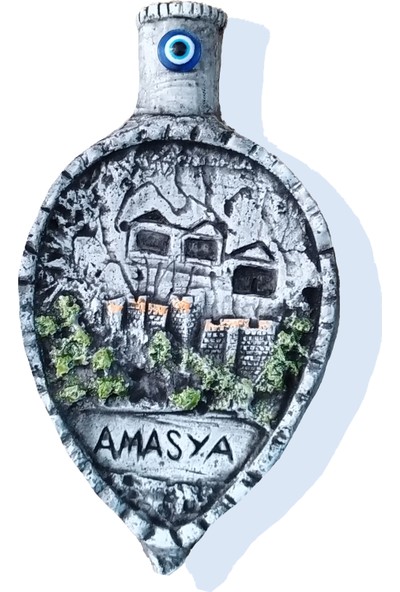 Tumbled Workshop Amasya Magnet Buzdolabı Süsü Armağanlik Dekoratif Eşya
