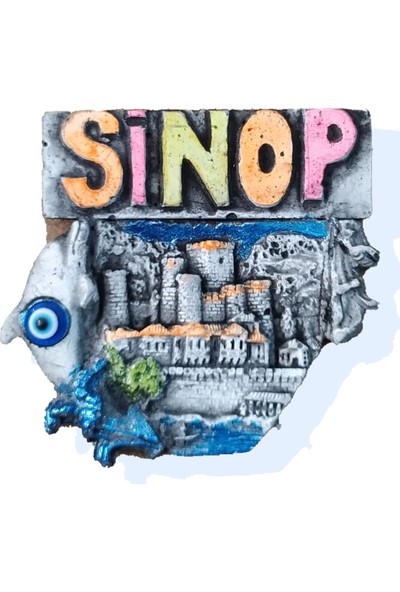 Tumbled Workshop Sinop Magnet Buzdolabı Süsü Armağanlik Dekoratif Eşya Tumbled Workshop Sinop Magnet Buzdolabı Süsü Armağanlik Dekoratif Eşya