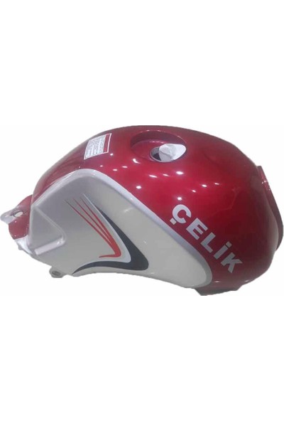 Çelik Motor Crazy 125 Benzin Deposu Kırmızı Orijinal Çelik Motor Crazy 125 Benzin Deposu Kırmızı Orijinal