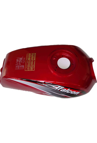 Falcon Sport 100 Lüks Benzin Deposu Kırmızı SK100-4 Orijinal Falcon Sport 100 Lüks Benzin Deposu Kırmızı SK100-4 Orijinal