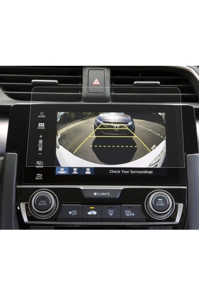 SmartBerry Honda Civic Fc5 (Fk7) 2016 2019 Navigasyon Multimedya Ekran Koruyucu