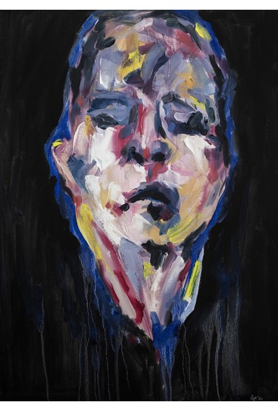 Benim Koleksiyonum Öykü Severgün - Mindfully (2021 - Yağlı Boya)