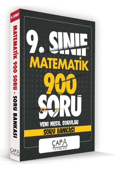 Çapa Yayınları 9. Sınıf Matematik Soru Bankası