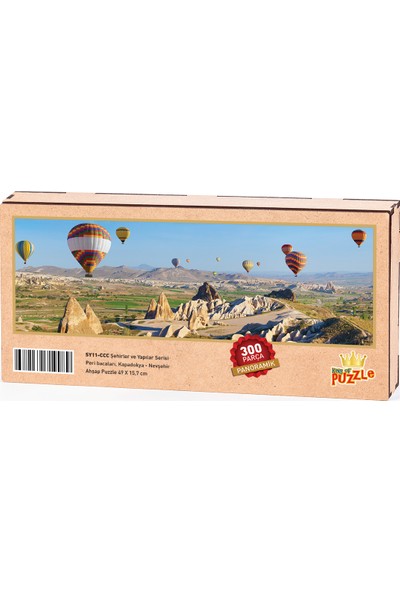 King Of Puzzle Peri Bacaları Kapadokya - Nevşehir Ahşap Puzzle 300 Parça King Of Puzzle Peri Bacaları Kapadokya - Nevşehir Ahşap Puzzle 300 Parça