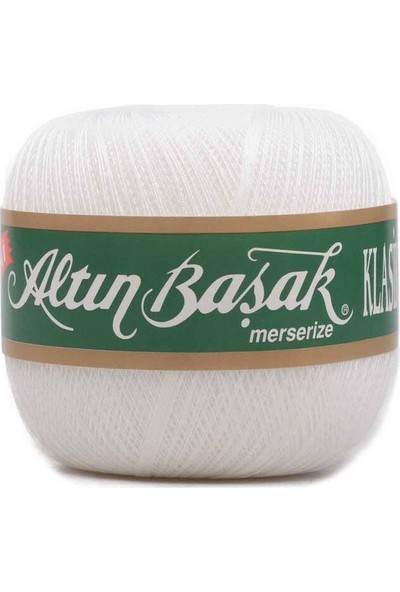 Altınbaşak Klasik Dantel Ipi No 70 Beyaz