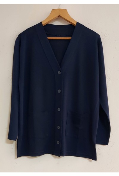 Nacar Store Anne Mevsimlik Cepli Penye Hırka