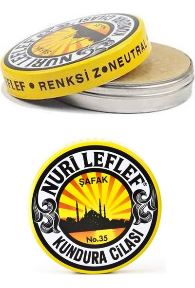 Nuri Leflef Ayakkabı Bakım Cilası 95 ml