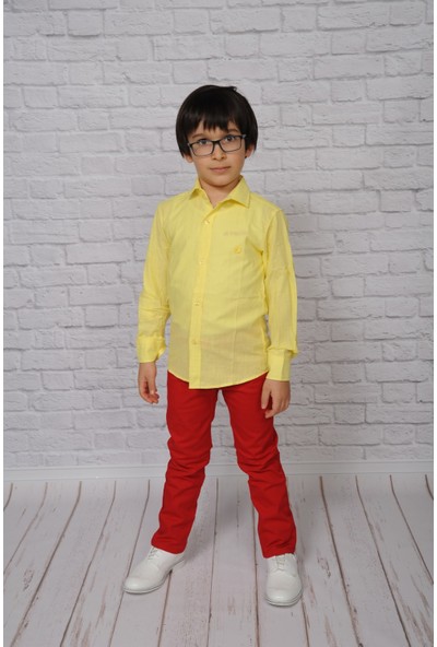 Sedacan Kostüm Çocuk Keten Pantolon Sedacan Kostüm Çocuk Keten Pantolon