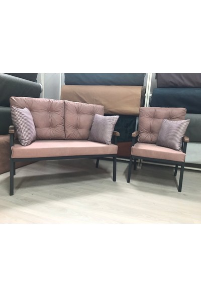 Mobilyammetal Bergama Bahçe, Balkon, Veranda Koltuk Takımı Mobilyammetal Bergama Bahçe, Balkon, Veranda Koltuk Takımı