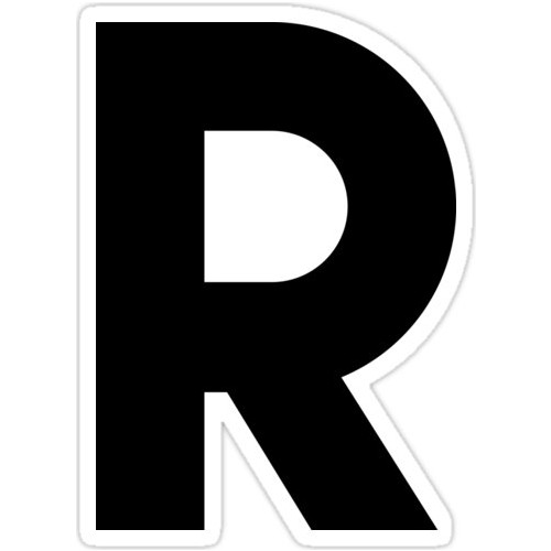 Universal R Büyük Harf, R Harfi Büyük Harfli Eşleştirme Fiyatı