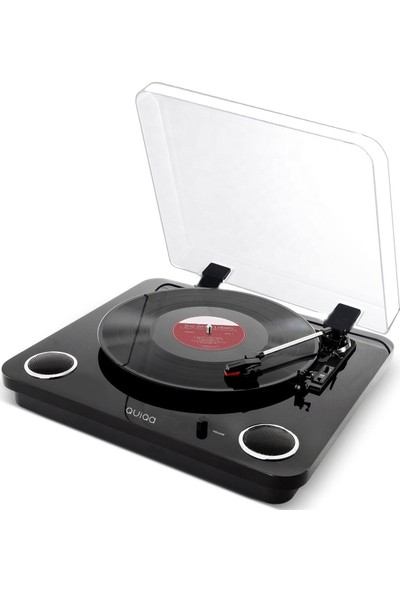 Quiqa T202-3 Piano Black Edition Bluetooth Premium Pikap Quiqa T202-3 Piano Black Edition Bluetooth Premium Pikap