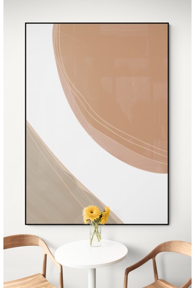 Çerçeve Atölyesi Bej Renkli Suluboya Çerçeve Tablo Çerçeve Atölyesi Bej Renkli Suluboya Çerçeve Tablo