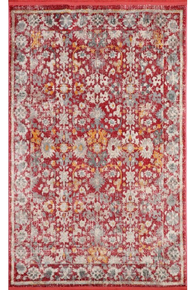 Nakka Halı Eskitme Vintage AL36A-KIRMIZI