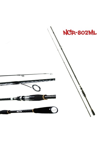 Fujın New Crow X-Plus NCR-802ML 240CM 5-30GR Spin Kamış Fujın New Crow X-Plus NCR-802ML 240CM 5-30GR Spin Kamış