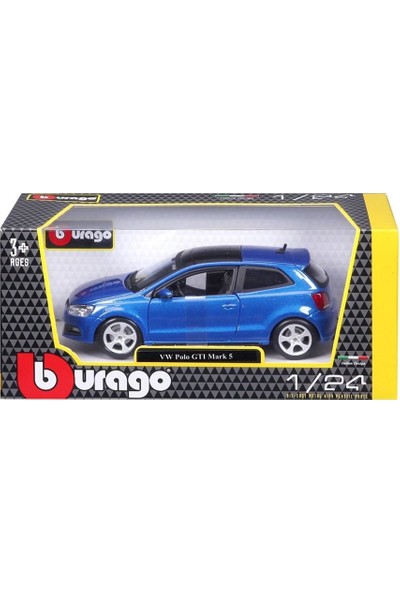Sunman 21059 Burago 1:24 Volkswagen Polo Gtı Mark 5 Model Araba