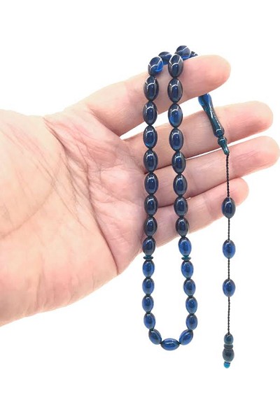 Şamil Tesbih Sistemli Ateş Kehribar Tesbih