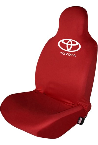 Sekutuning Toyota Kırmızı Koltuk Servis Kılıfı Ön ve Arka 4 Parça Takım Sekutuning Toyota Kırmızı Koltuk Servis Kılıfı Ön ve Arka 4 Parça Takım