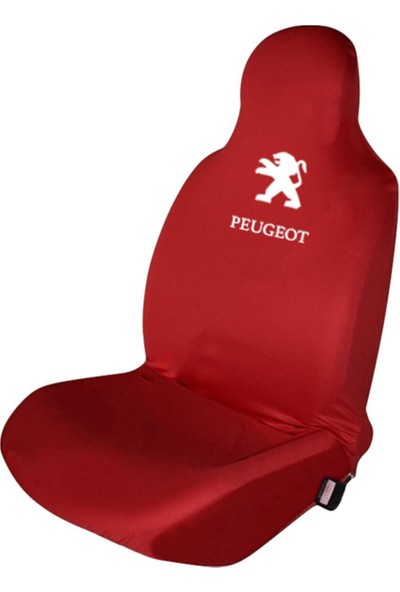 Sekutuning Peugeot Kırmızı Koltuk Servis Kılıfı Ön ve Arka 4 Parça Takım Sekutuning Peugeot Kırmızı Koltuk Servis Kılıfı Ön ve Arka 4 Parça Takım
