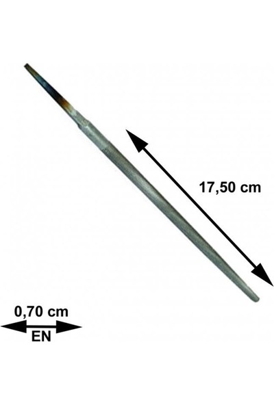 Ennalbur Yuvarlak Eğe No: 8