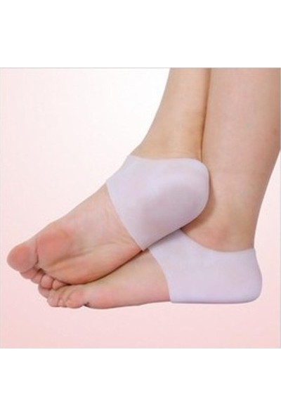 Soft Step Silikon Topuk Çorabı Topuk Çatlakları Topuk Dikeni