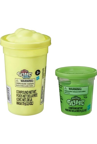 Play-Doh Slime Süper Pofuduk Hamur Sarı - Slime Metalik Yeşil Play-Doh Slime Süper Pofuduk Hamur Sarı - Slime Metalik Yeşil