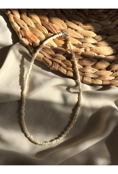 FullControl Cosibella Kadın Krem Renk Boncuk Kolye FullControl Cosibella Kadın Krem Renk Boncuk Kolye