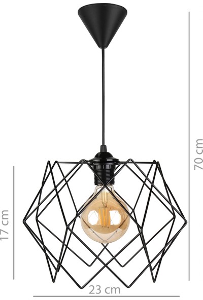 Homing Silvano Otantik Metal Avize Homing Silvano Otantik Metal Avize