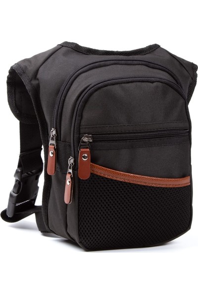 Newish Polo Fileli Bacak ve Bel Çantası - Port Bag