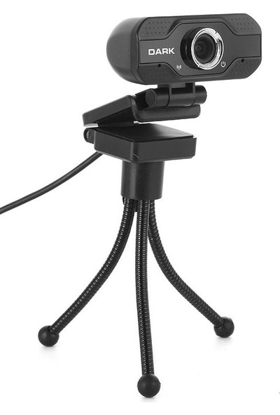 Dark WCAM21 Hq 1080P USB Web Kamera & Tripod DK-AC-WCAM21