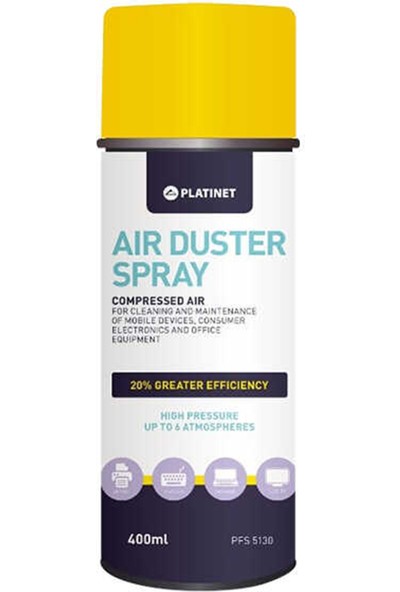 Platinet Basınçlı Hava Spreyi Air Duster Gas Duster Spray Platinet Basınçlı Hava Spreyi Air Duster Gas Duster Spray