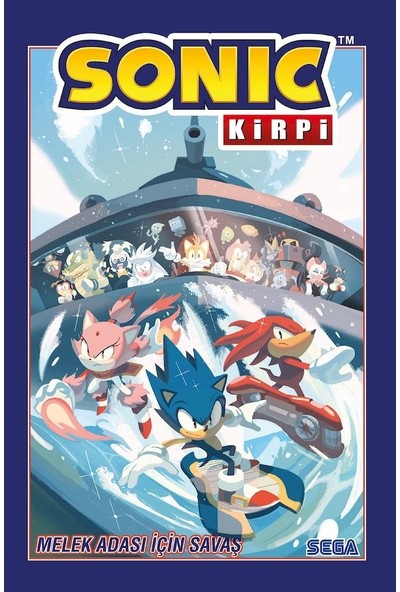 Secret Sonic Kirpi Cilt 3 : Melek Adası Için Savaş Secret Sonic Kirpi Cilt 3 : Melek Adası Için Savaş
