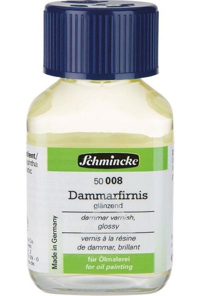 Schmincke Parlak Dammar Vernik 60 ml Dammar Varnish Glossy Schmincke Parlak Dammar Vernik 60 ml Dammar Varnish Glossy