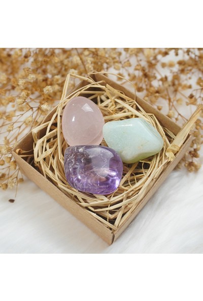Efshine Balık Burcu Doğal Taş Seti