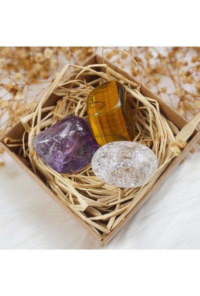 Efshine Akrep Burcu Doğal Taş Seti