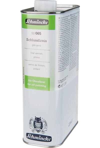 Schmincke Final Varnish Parlak Yağlı Boya Final Verniği 1000 ml Schmincke Final Varnish Parlak Yağlı Boya Final Verniği 1000 ml