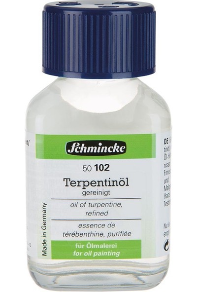 Schmincke Oil Of Turpentine Rafine Terebentin Yağı 60 ml Schmincke Oil Of Turpentine Rafine Terebentin Yağı 60 ml