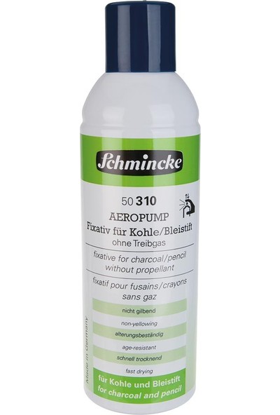 Schmincke Fixative For Pencil Charcoal Kömürkalem/karakalem Fiksatifi 350 ml